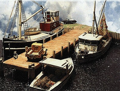 Frenchman River Modelworks 191 Multi Scale Pier (HO/S/O) Unpainted – Trainz