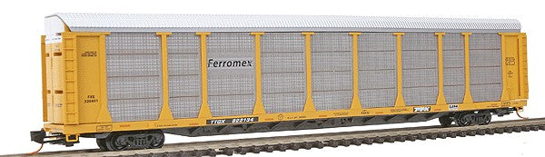 Micro-Trains 11100121 N TTX / Ferromex 89' Tri-Level Enclosed Autorack – Trainz