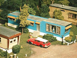 NuComp Miniatures 871006 HO Mobile Home Kit #2 – Trainz