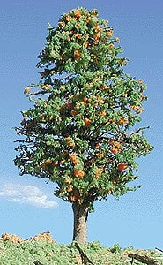 Timberline Scenery 228 Deciduous Orange Trees 2"-4" (Pack of 3) – Trainz