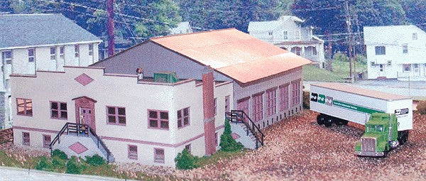 The N Scale Architect 10503 N Rode-A-Way Transfer Company Building Kit ...