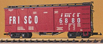 USA Trains 1433 G Frisco Outside Braced Box Car #6880 – Trainz