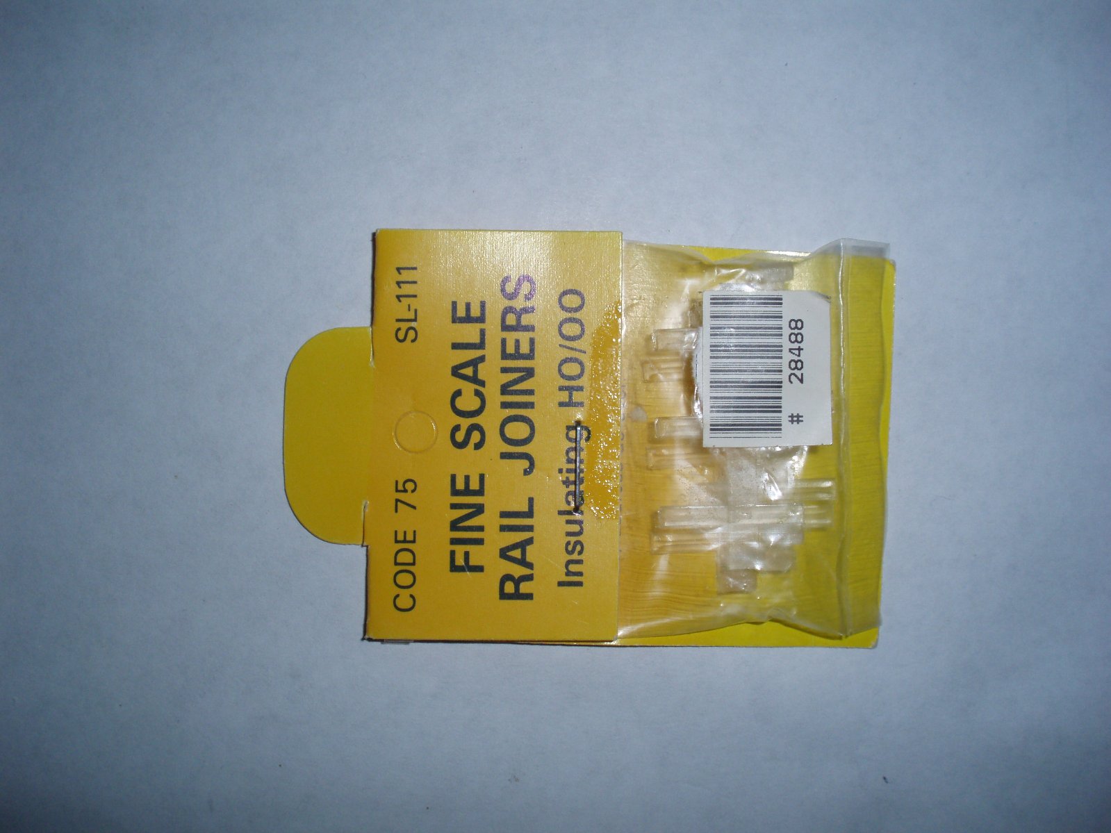 Peco SL-111 HO And OO Code 75 Insulating Fine Standard Rail Joiners ...