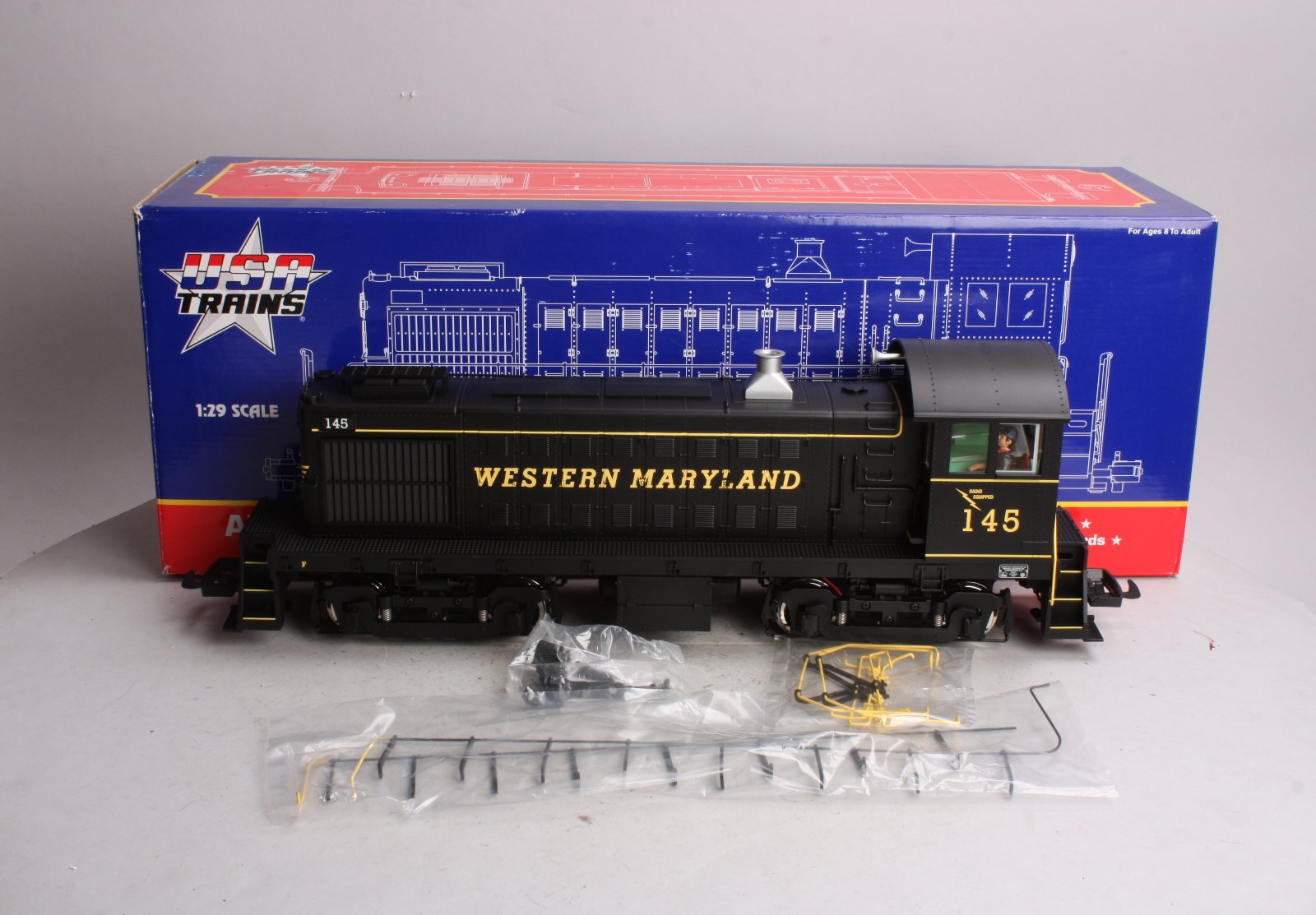 USA Trains 22561 G Western Maryland ALCO S4 Switcher Diesel Locomotive ...