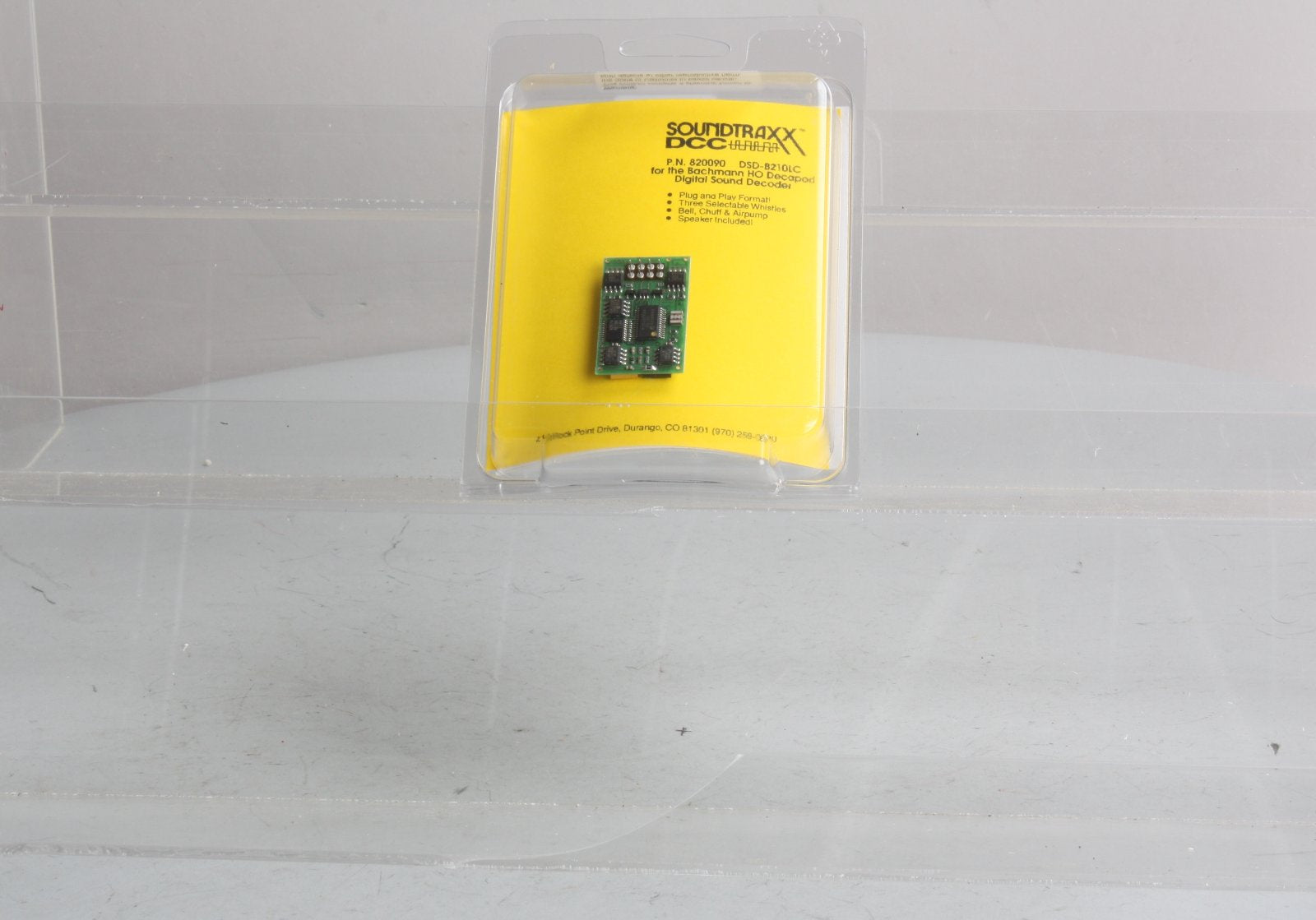 SoundTraxx 820090 HO Scale Digital Sound Decoder for Bachmann Decapod ...