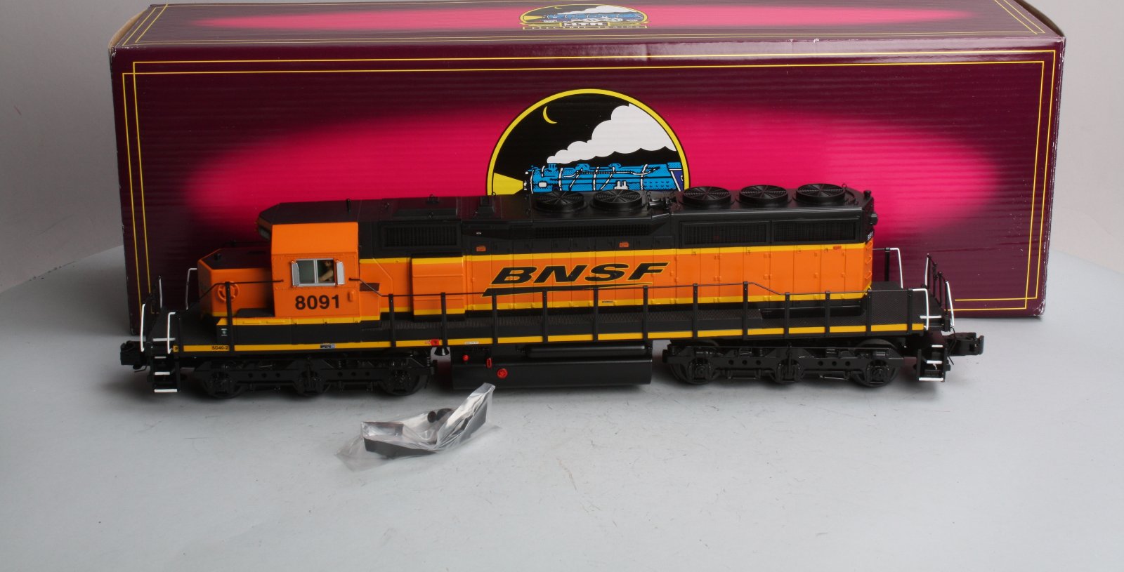 MTH 20-20023-3 BNSF SD40-2 Non-Powered Diesel Engine #8091 – Trainz