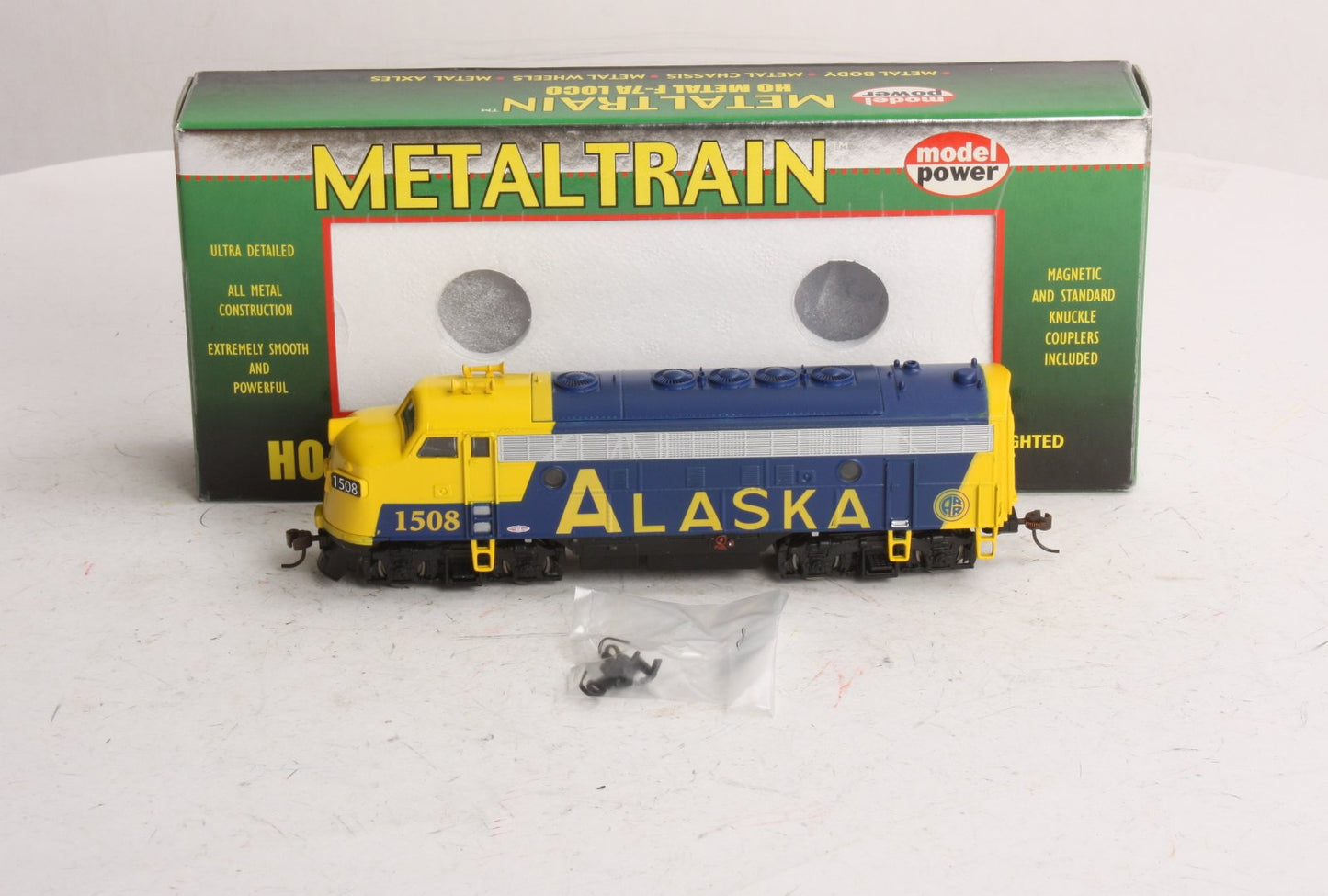 Model Power 2166 HO Scale Alaska F7 Metal Diesel – Trainz