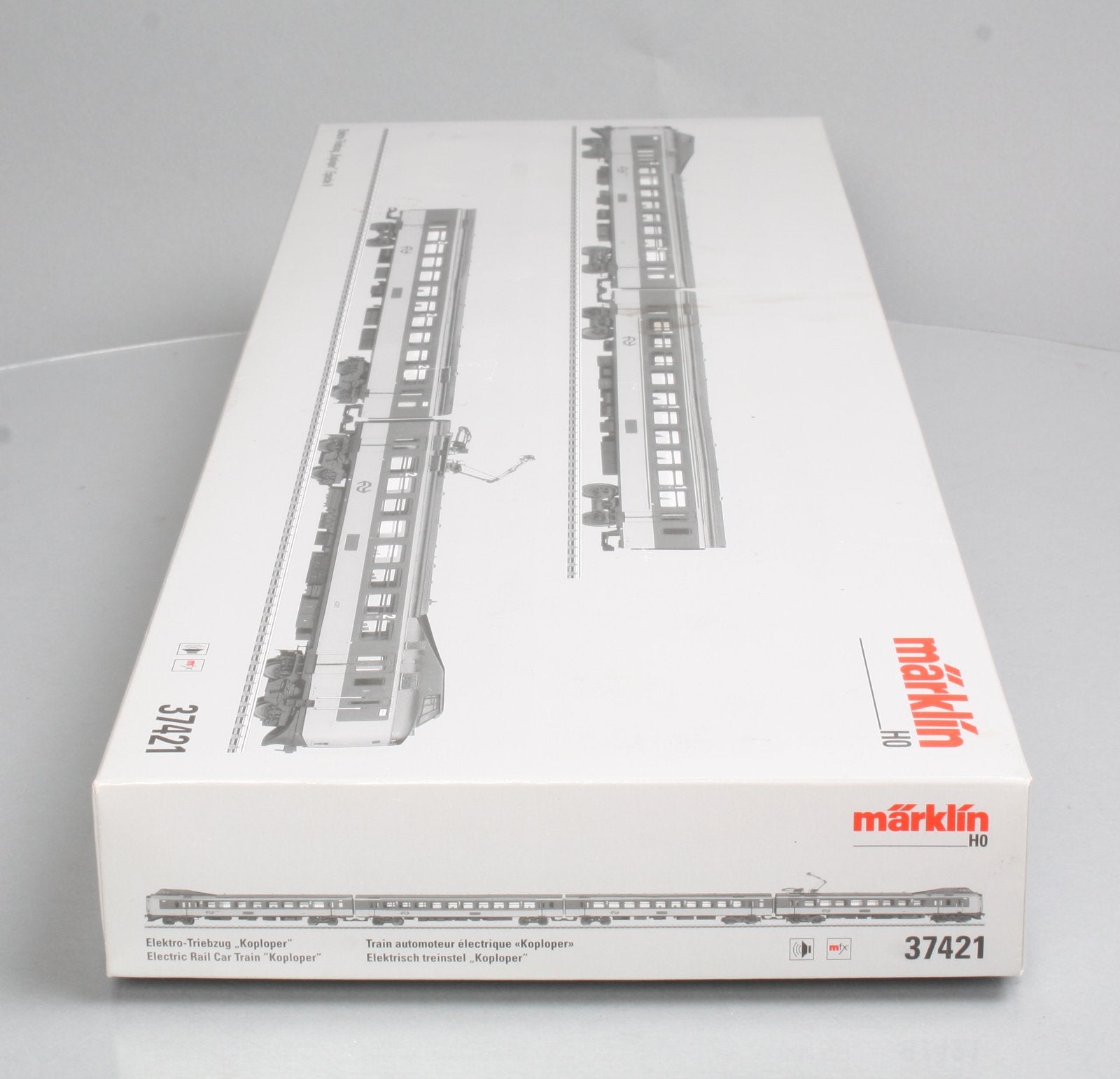 Marklin 37421 HO Scale NS Koploper Railcar Electric Train Set – Trainz