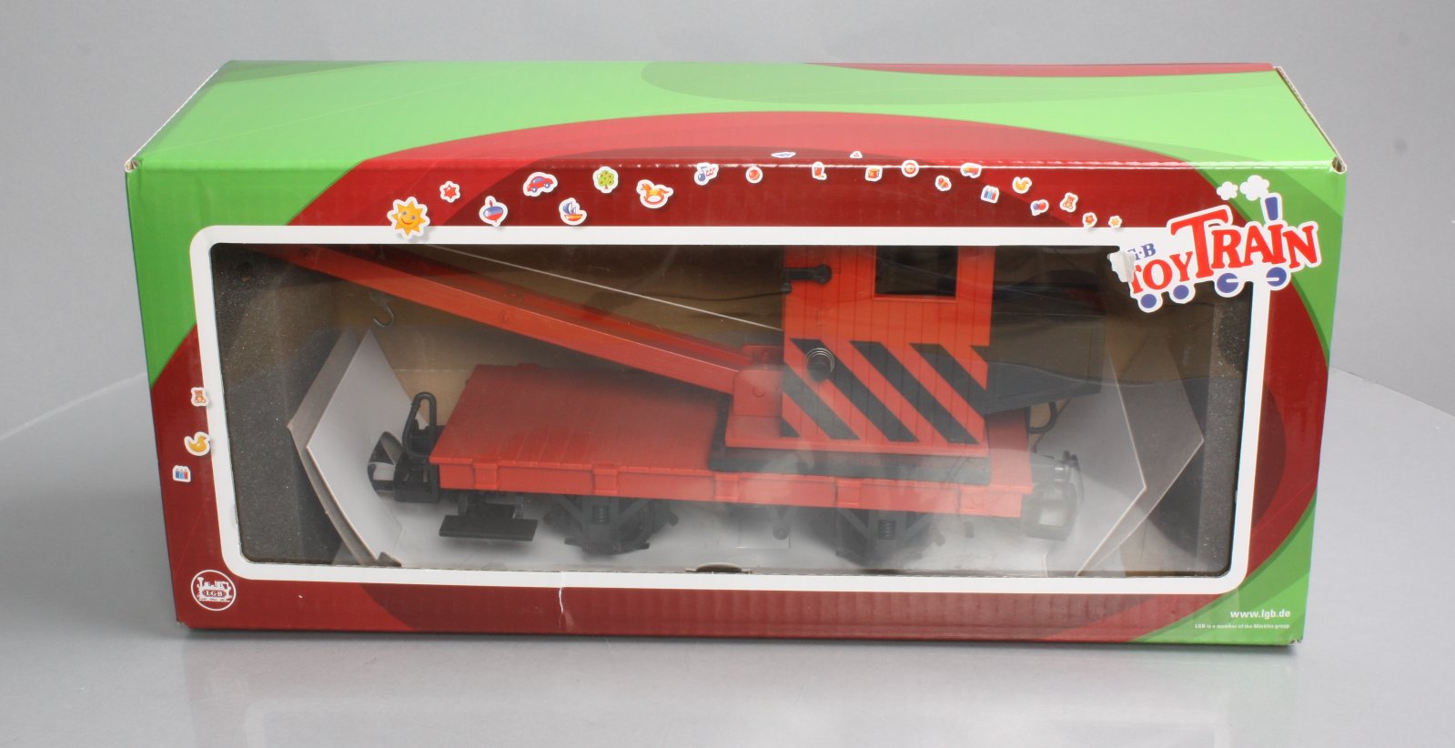 LGB 94043 G Scale Toy-Train Crane Car – Trainz