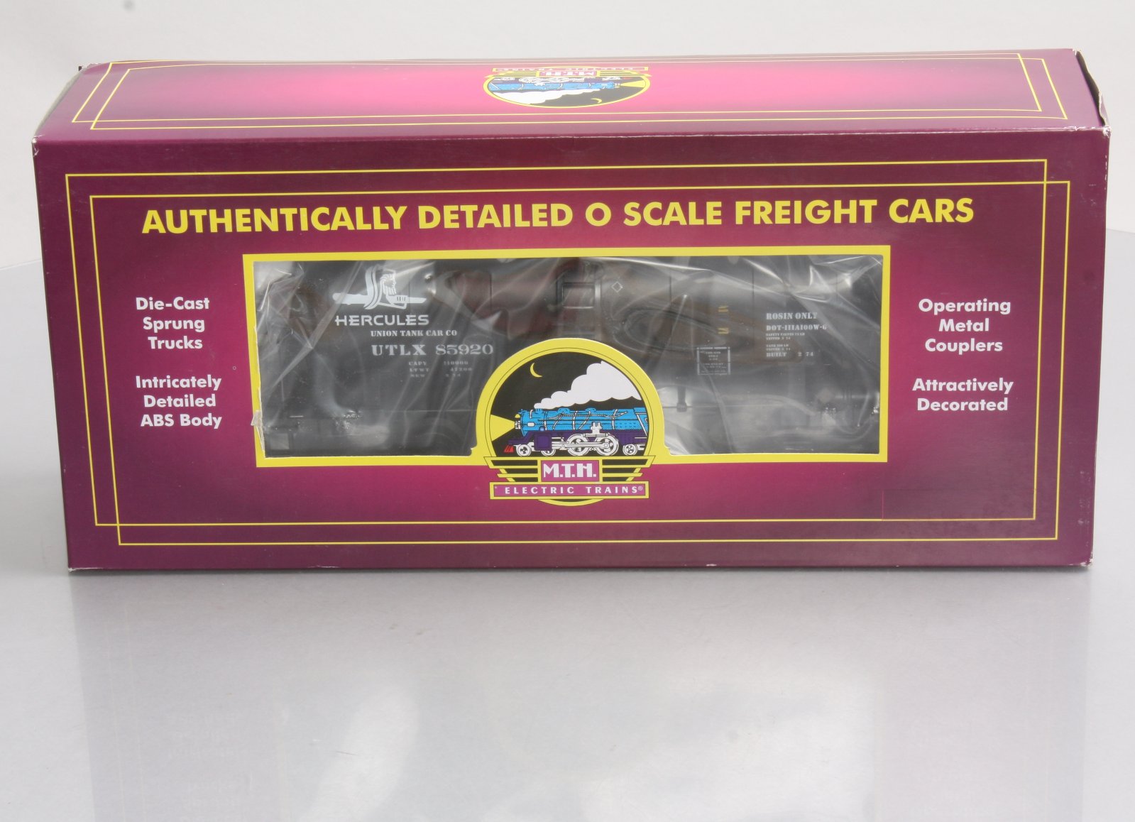 MTH 20-96217 Hercules 8,000 Gallon Tank Car #85920 – Trainz