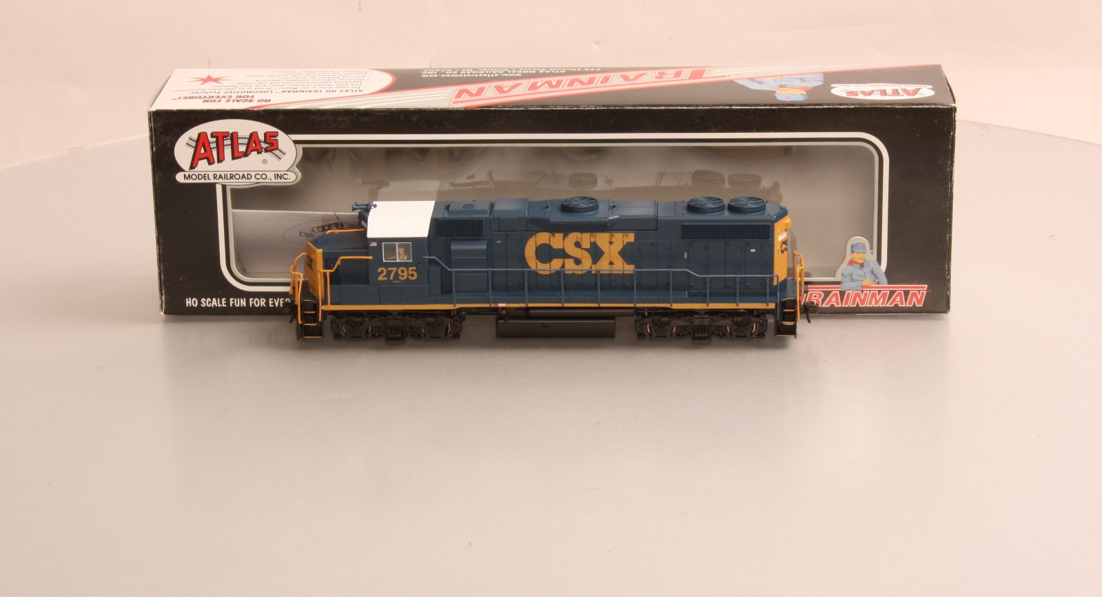 Atlas 10000025 CSX EMD GP38-2 Powered Diesel Locomotive #2795 – Trainz