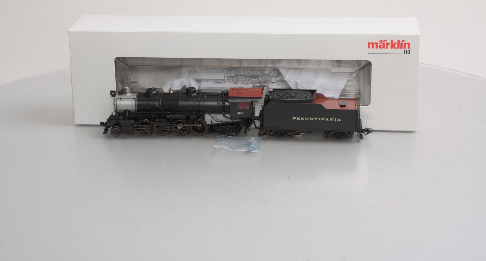 Marklin 37976 HO Scale Pennsylvania Mikado L-1 Steam Locomotive & Tend ...