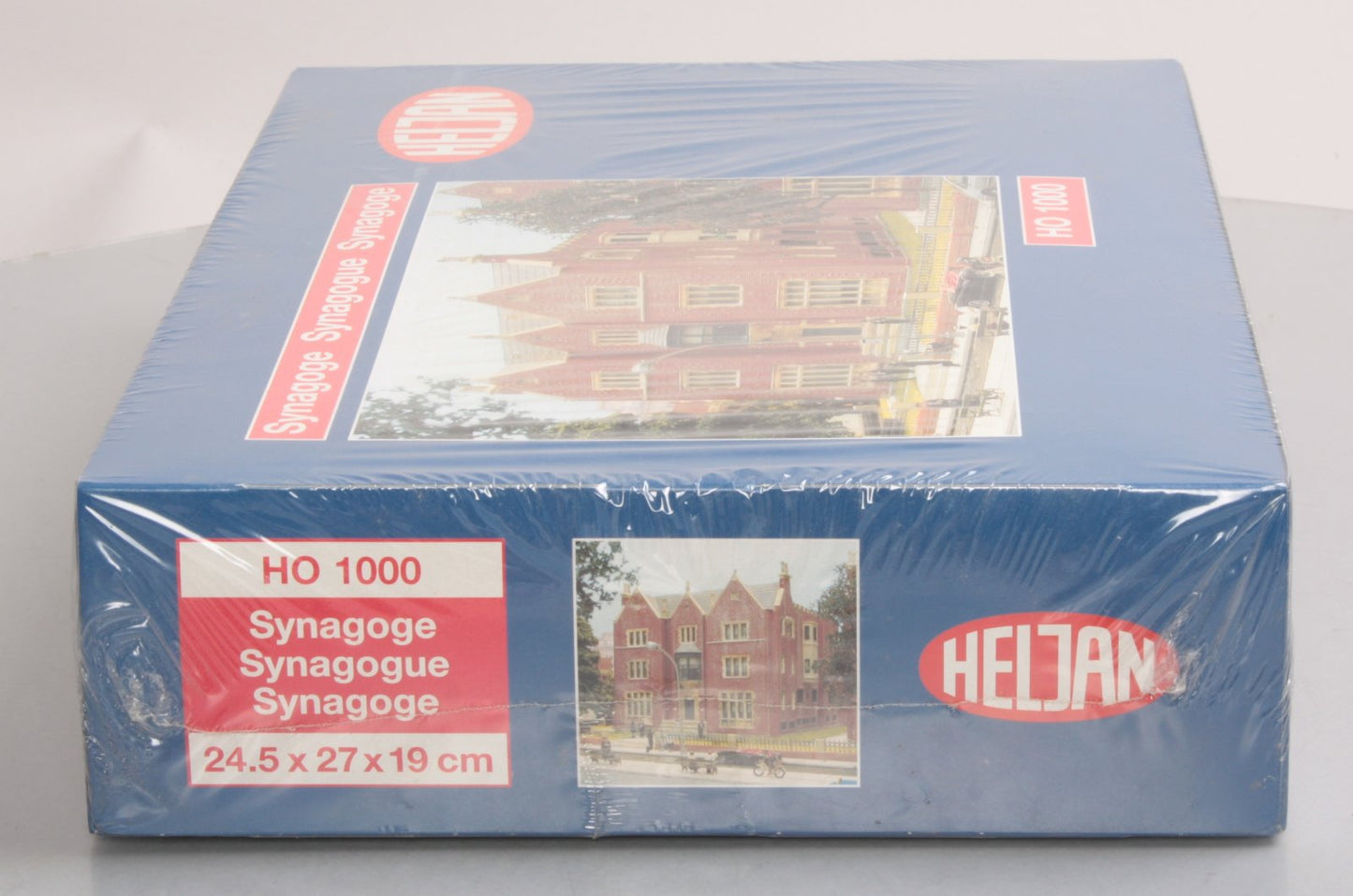 Heljan 1000 HO Scale Synagoge Building Kit – Trainz