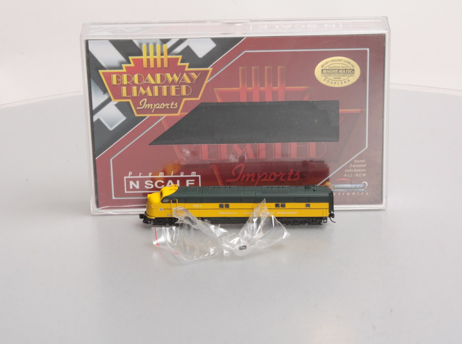 Broadway Limited EMD E7A C&NW #5008A Powered Diesel Loco – Trainz