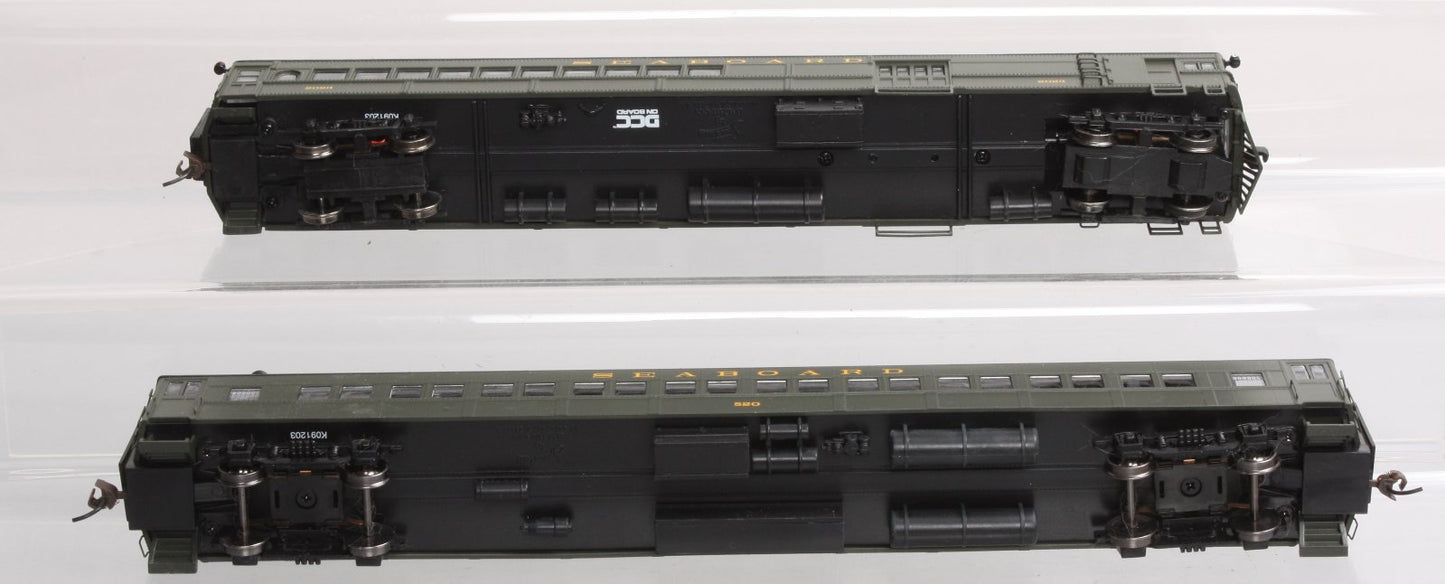 Bachmann 81425 HO Seaboard EMC Gas Electric Doodlebug w/Trailer Coach ...