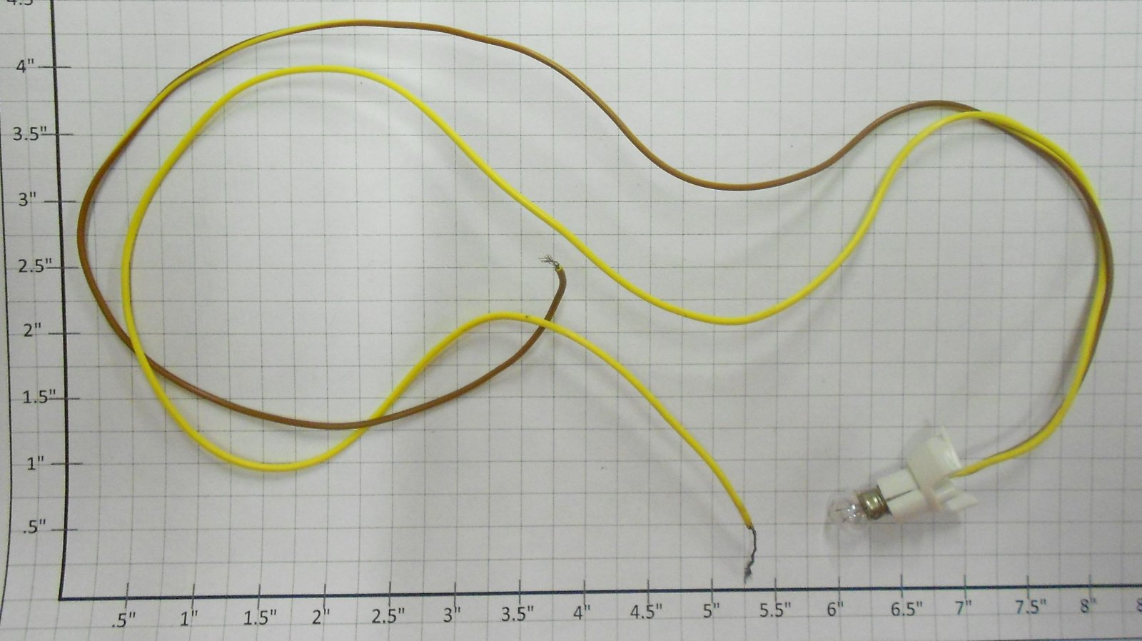 Faller 180670 18 Volt Yellow Screw Midget E5/5mm Light Bulb w/Socket ...