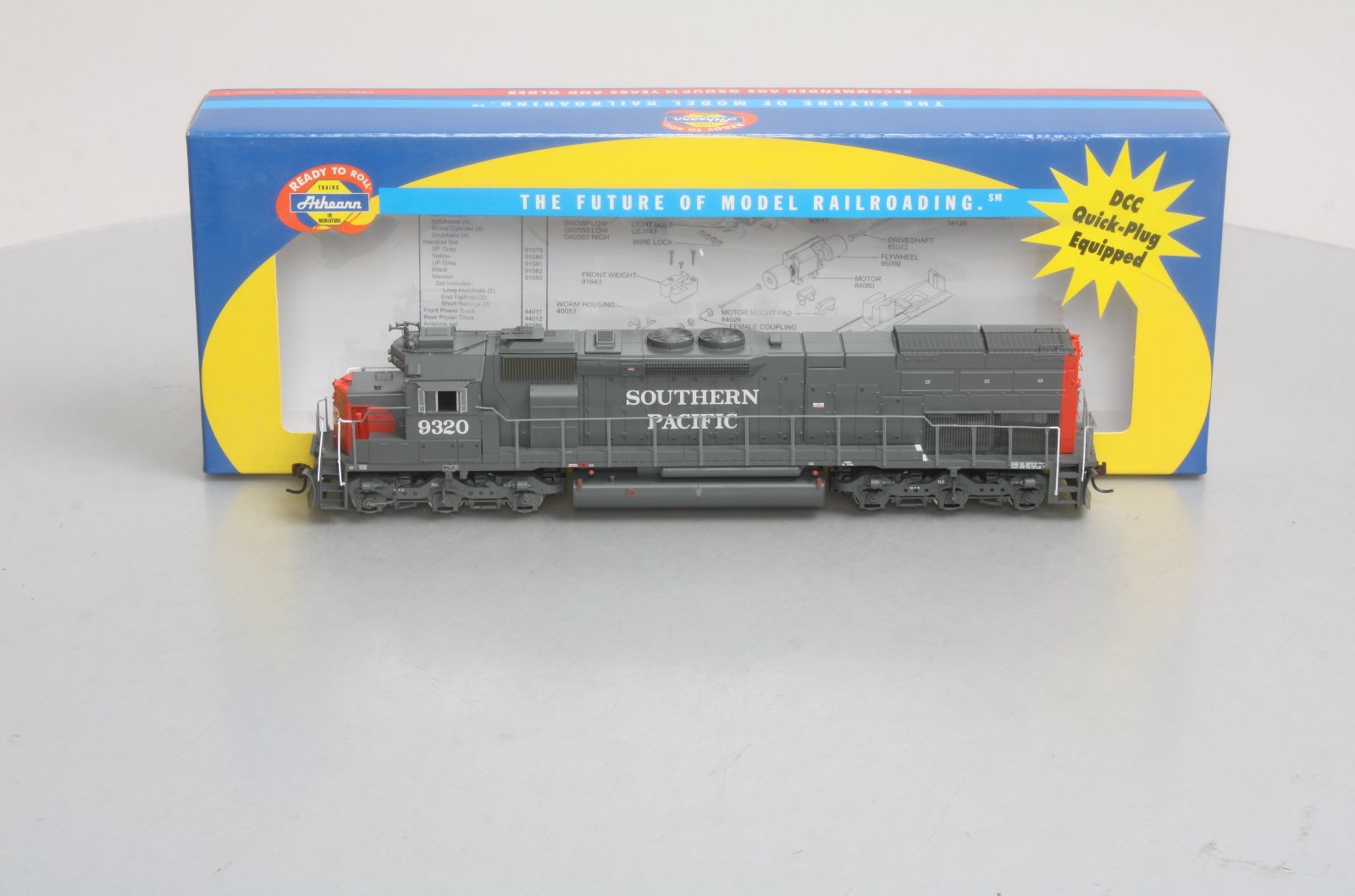 Athearn 88753 HO Scale Southern Pacific SD45T-2 Diesel Locomotive – Trainz