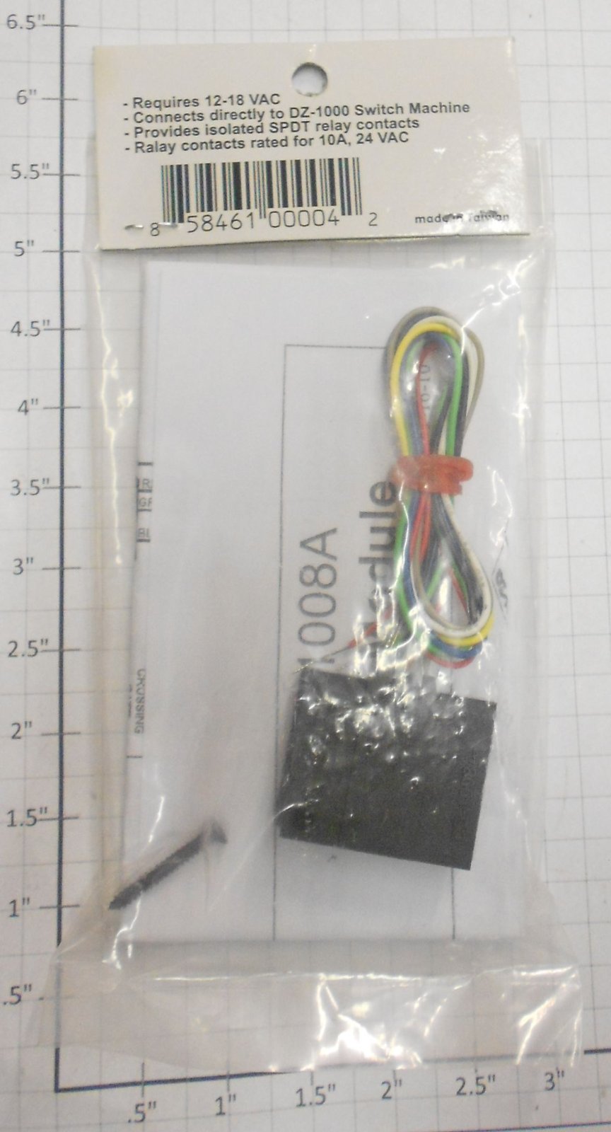 Z-Stuff DZ-1008A O SPDT Relay Module For Use With DZ-1000 Switch Machi ...