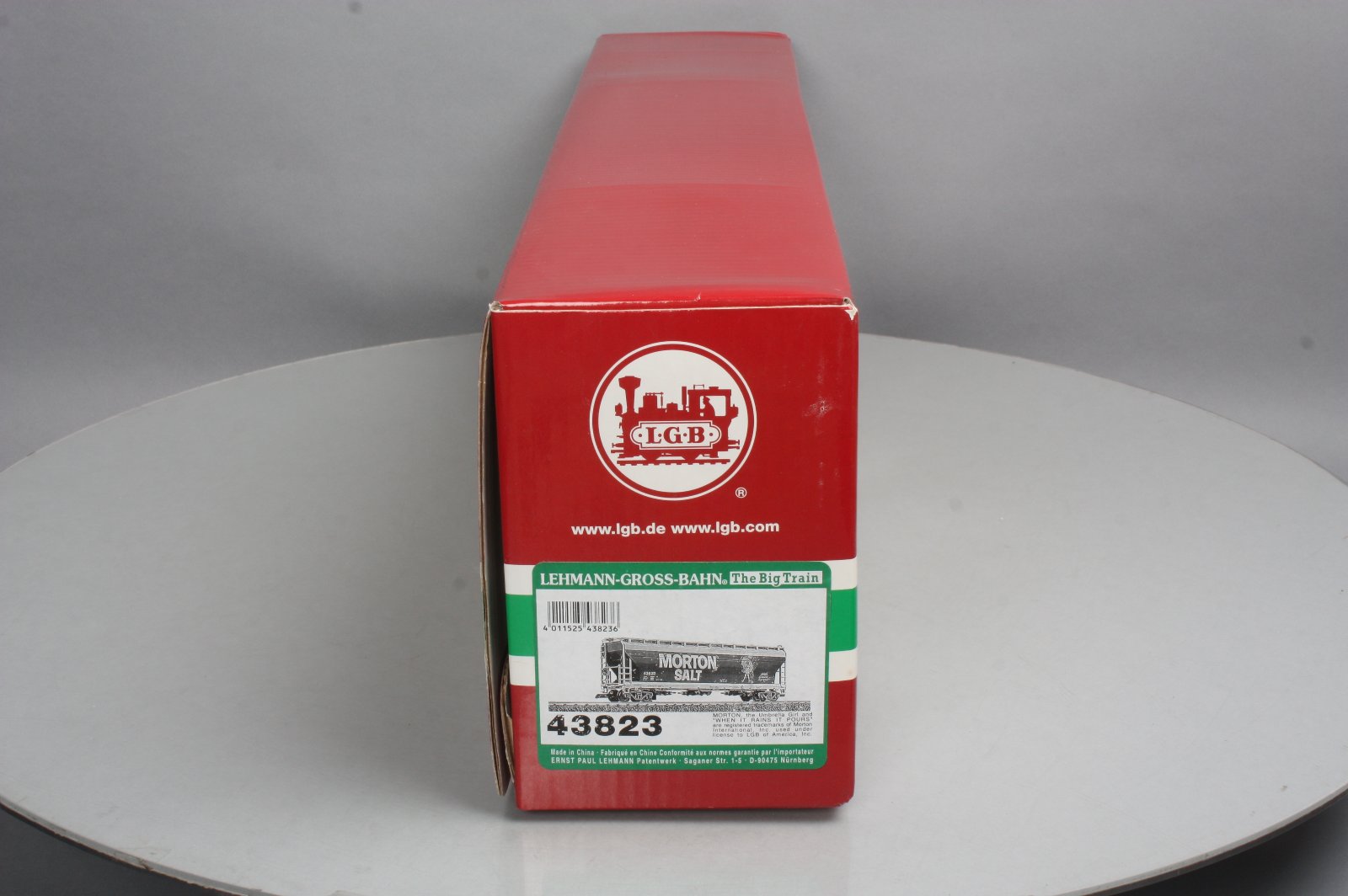 LGB 43823 G Scale Morton Salt Center Flow Hopper – Trainz