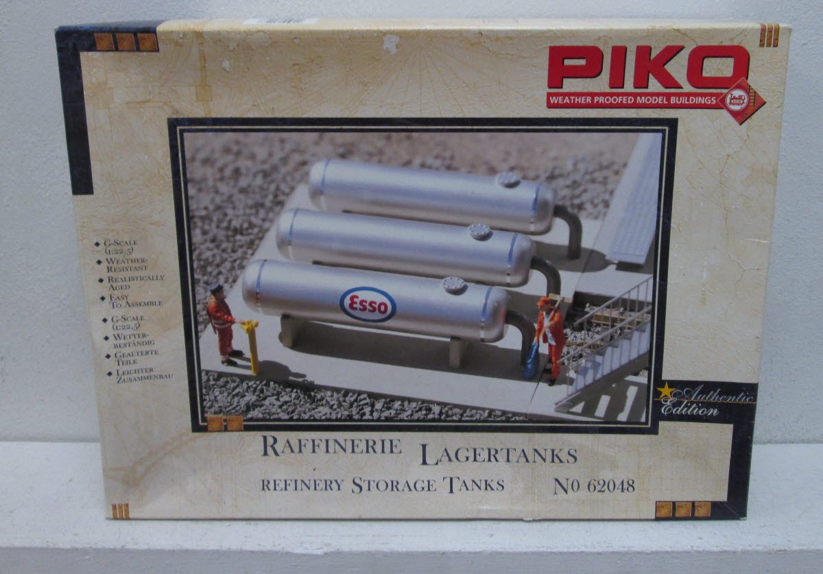 Piko 62048 G Scale Refinery Storage Tanks Kit – Trainz