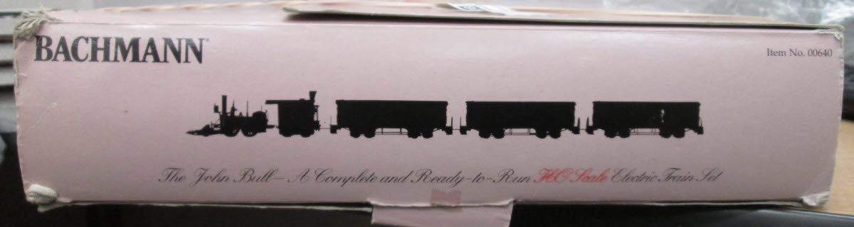 Bachmann 00640 HO Scale John Bull Historic Steam Passenger Train Set ...