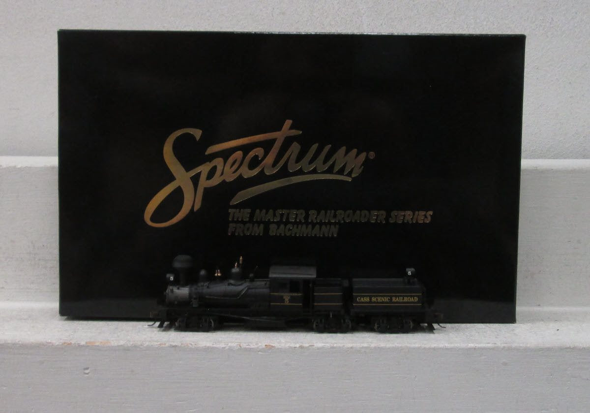 Bachmann 81906 HO Cass Scenic RR Three Truck Shay Steel Cab Steam Loco ...