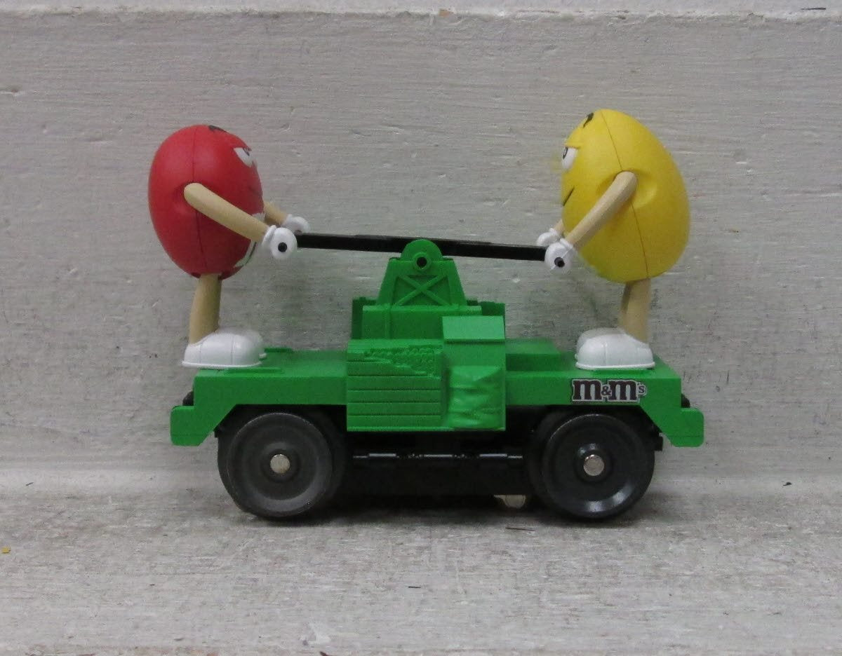 MTH 30-2597 O M&Ms Operating Hand Car – Trainz