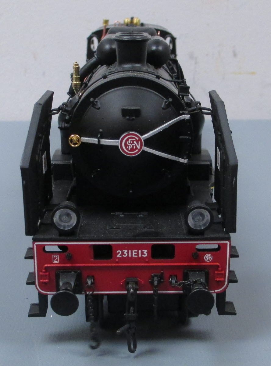 MTH 20-3343-1 SNCF Chapelon 2-3-1 Pacific Steam w/PS2 (Hi-Rail Wheels ...