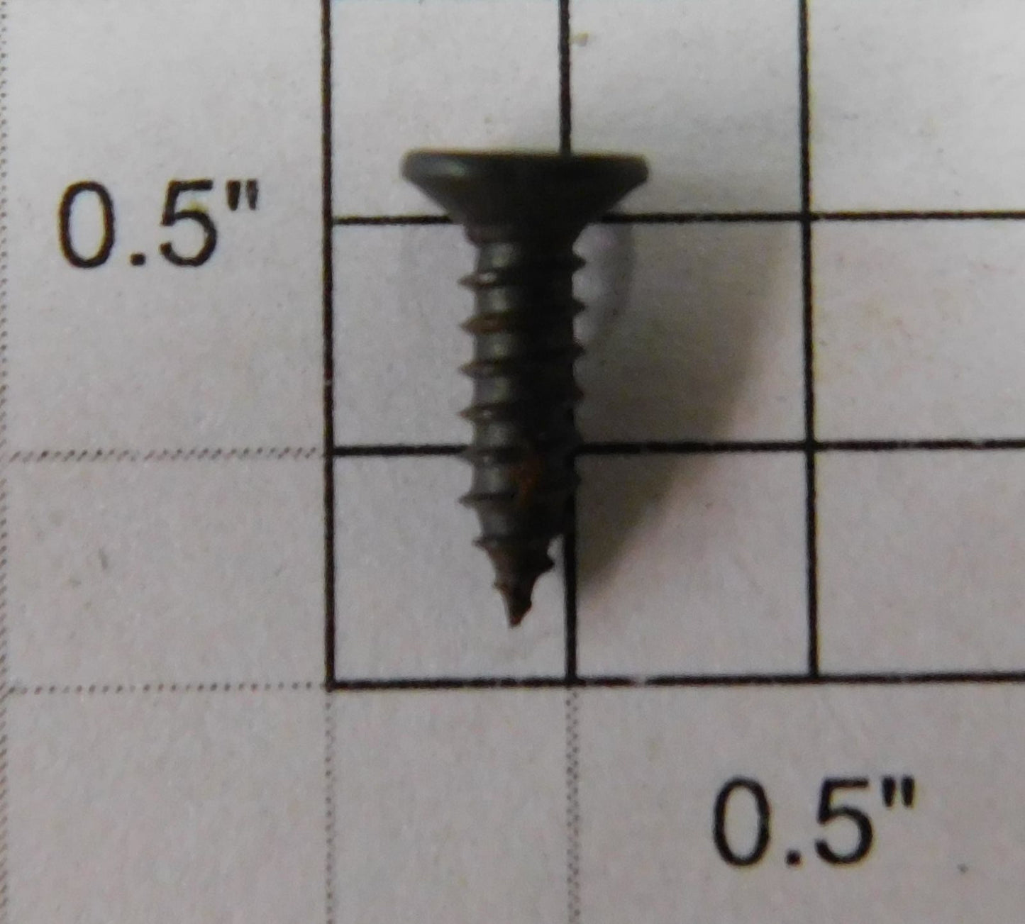 Williams 4 x 7/16FH 4x7/16" Black Phillips Flat Head Screw – Trainz
