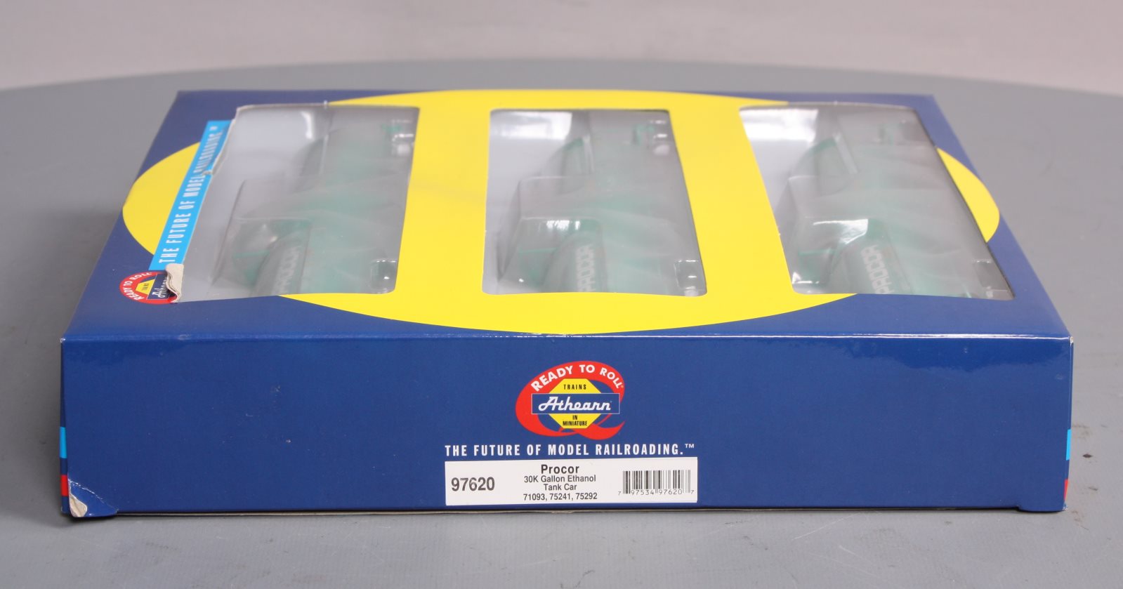 Athearn 97620 HO Scale Procor 30K Gallon Ethanol Tank Car (Set of 3 ...