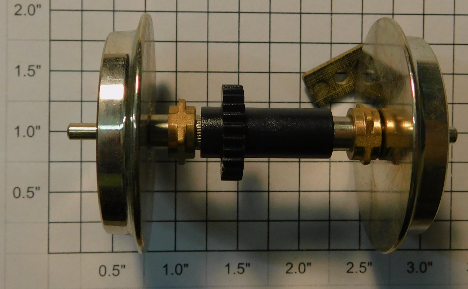 USA Trains R22-623 G Scale 70 MAC Diesel Metal Wheel Set with Gear & B ...