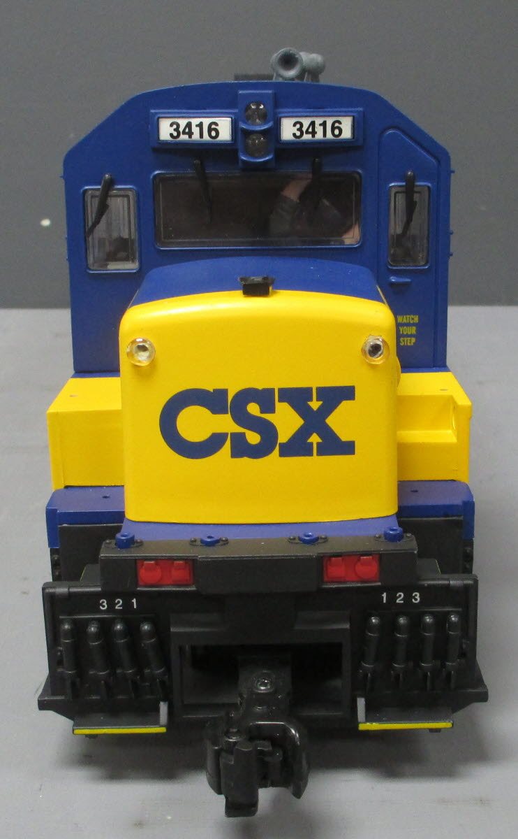 Aristo-Craft 22128 G Scale CSX GE U25B Diesel Locomotive #3416 – Trainz