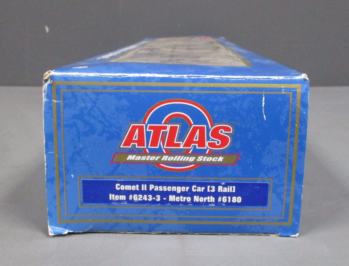 Atlas 6243-3 Metro North Comet II Coach #6180 (3 Rail) – Trainz