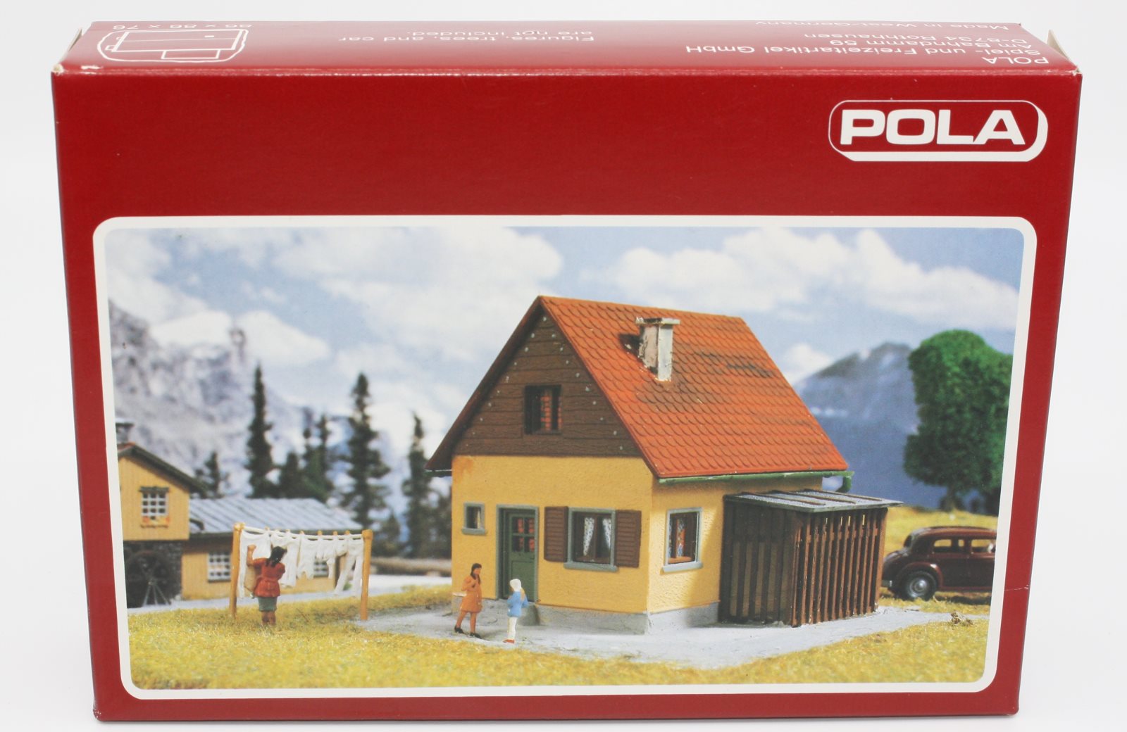 Pola 502 HO Small House Building Kit – Trainz