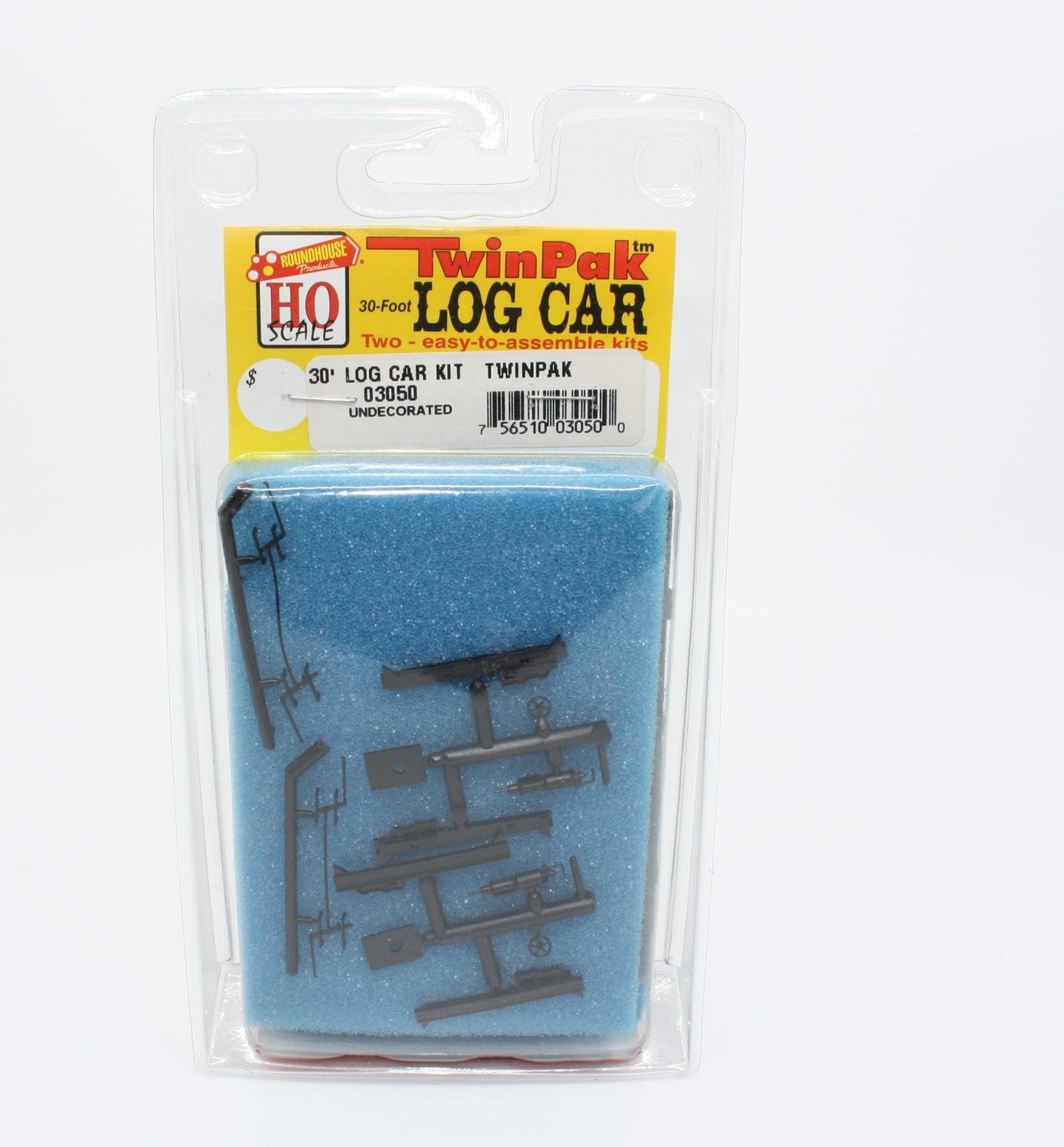 Roundhouse 03050 HO 30' Log Car Kit (Pack of 2) – Trainz