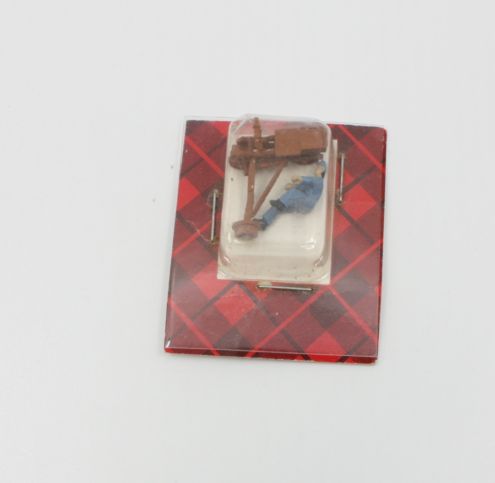 Campbell Scale Models 1101 HO Weston Mini-Figure Hand Car & Rider – Trainz