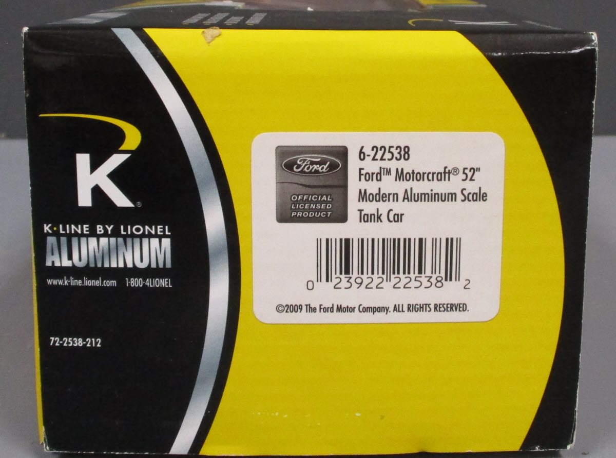 Lionel 6-22538 O Ford Motorcraft 48' Modern Aluminum Tank Car – Trainz