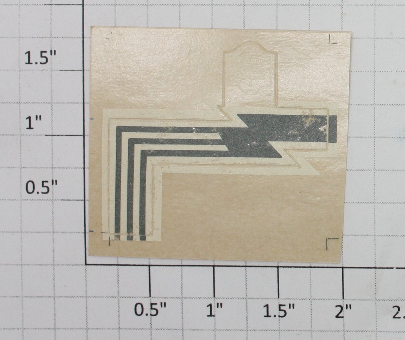 American Flyer 6408552010 Left Front NYC GP-9 Decal – Trainz