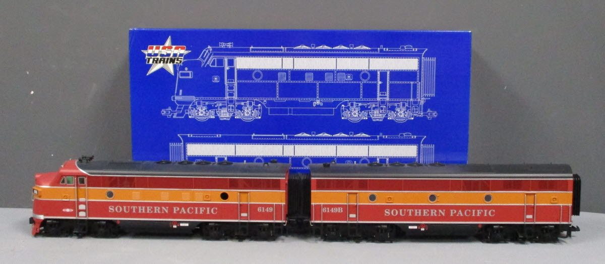 USA Trains 22270 G Southern Pacific F-3 AB Diesel Set – Trainz
