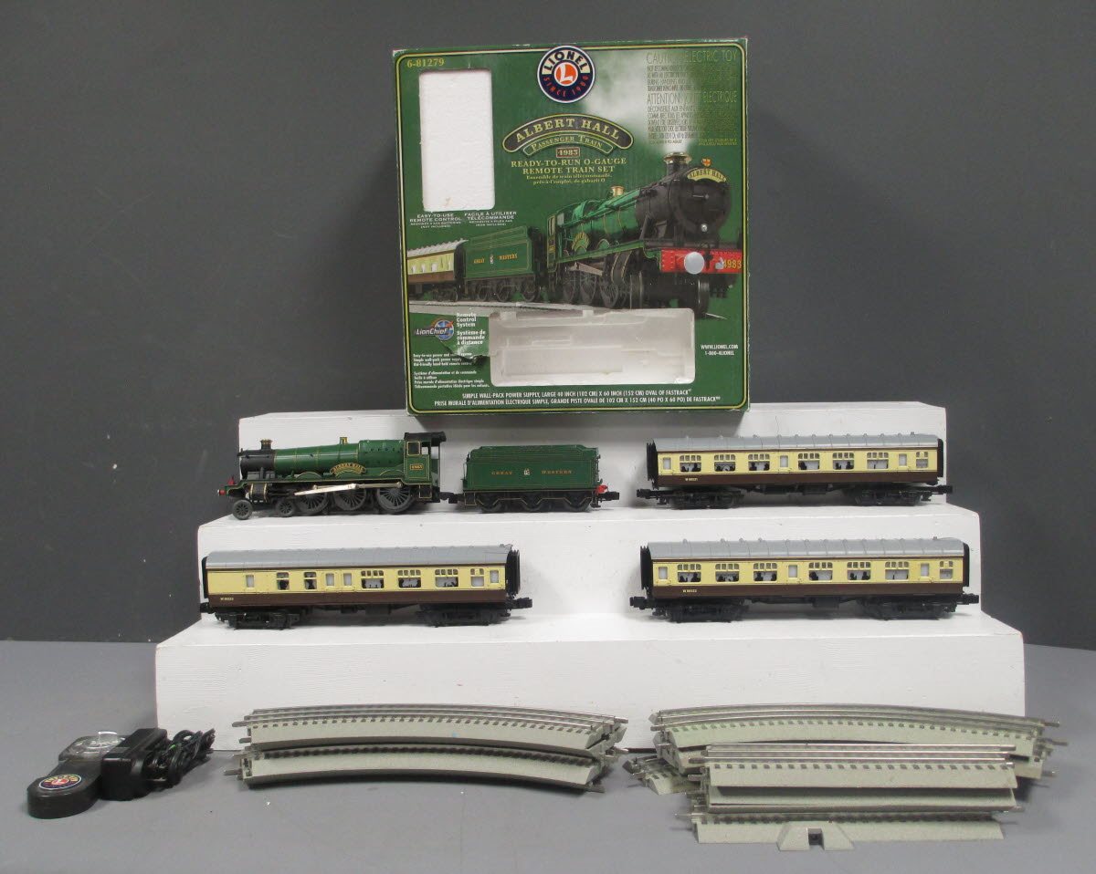 Lionel 6-81279 O Gauge GWR "Albert Hall" LionChief Steam Train Set – Trainz