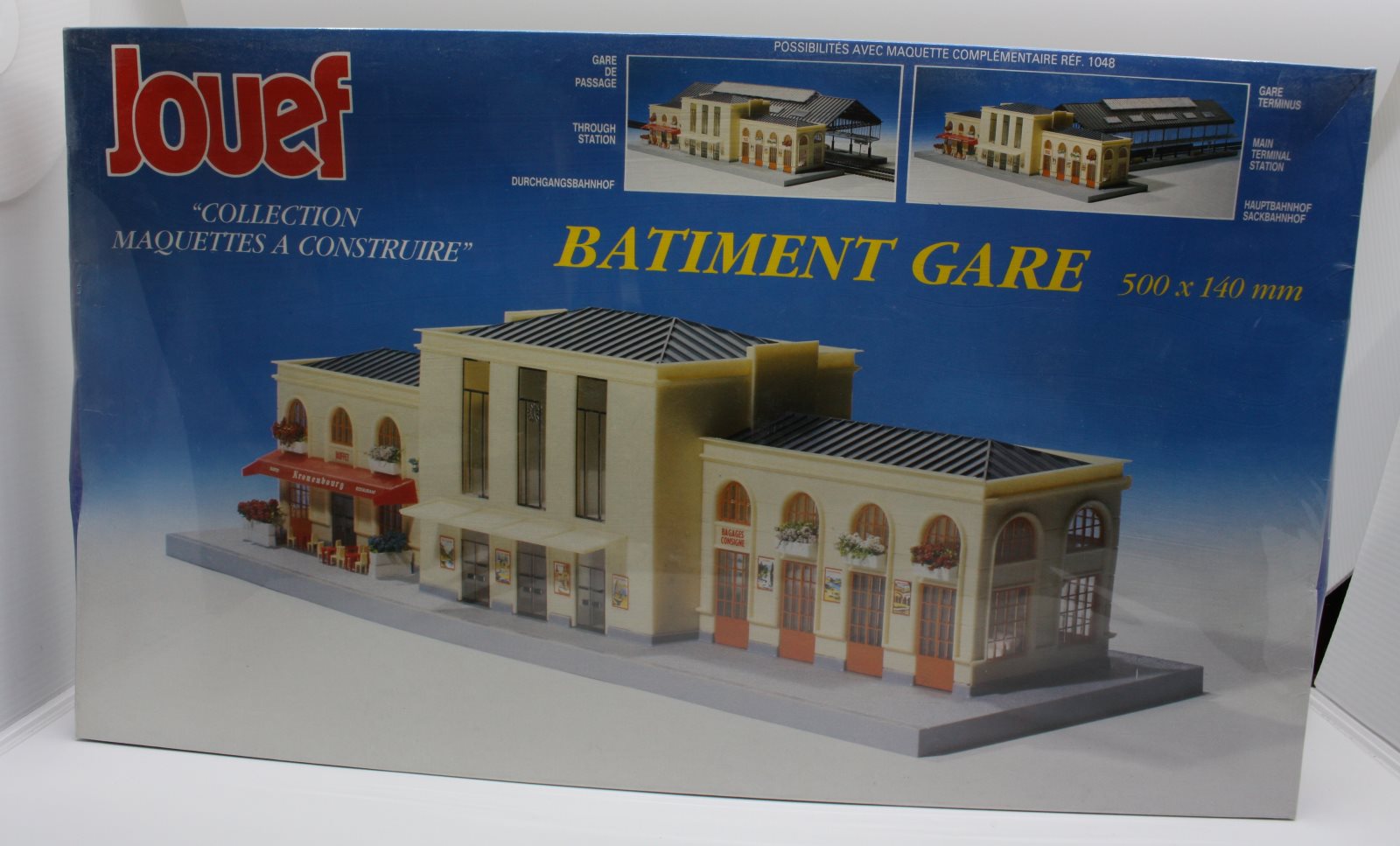 Jouef 102100 HO Scale Batimen Gare Railway Station Building Kit – Trainz