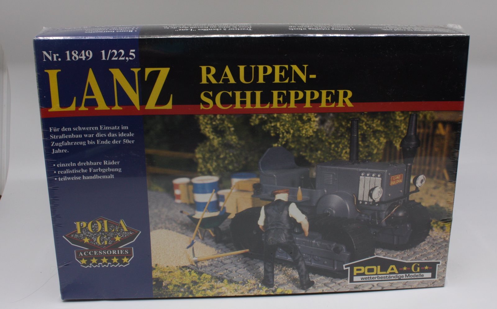 Pola 1849 G Scale Lanz Crawler Tractor – Trainz