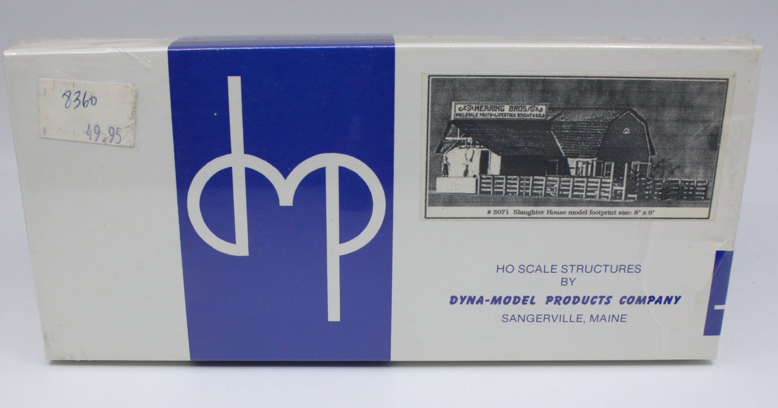 Dyna-Model 3071 HO Scale Slaughter House w/Painted Accessories Kit – Trainz