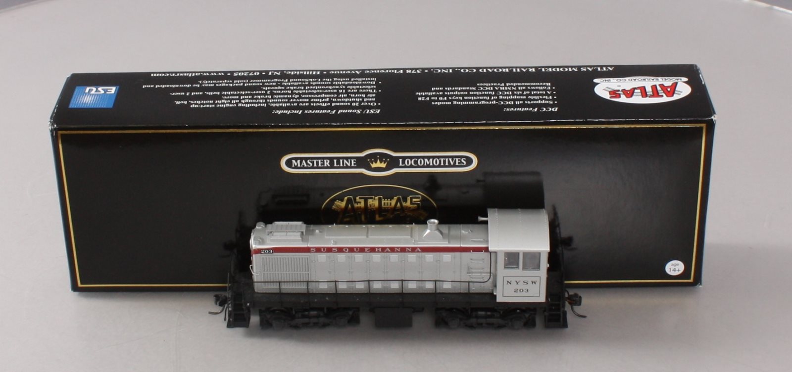 Atlas 10001500 Alco S-2 DCC NYSW #203 – Trainz