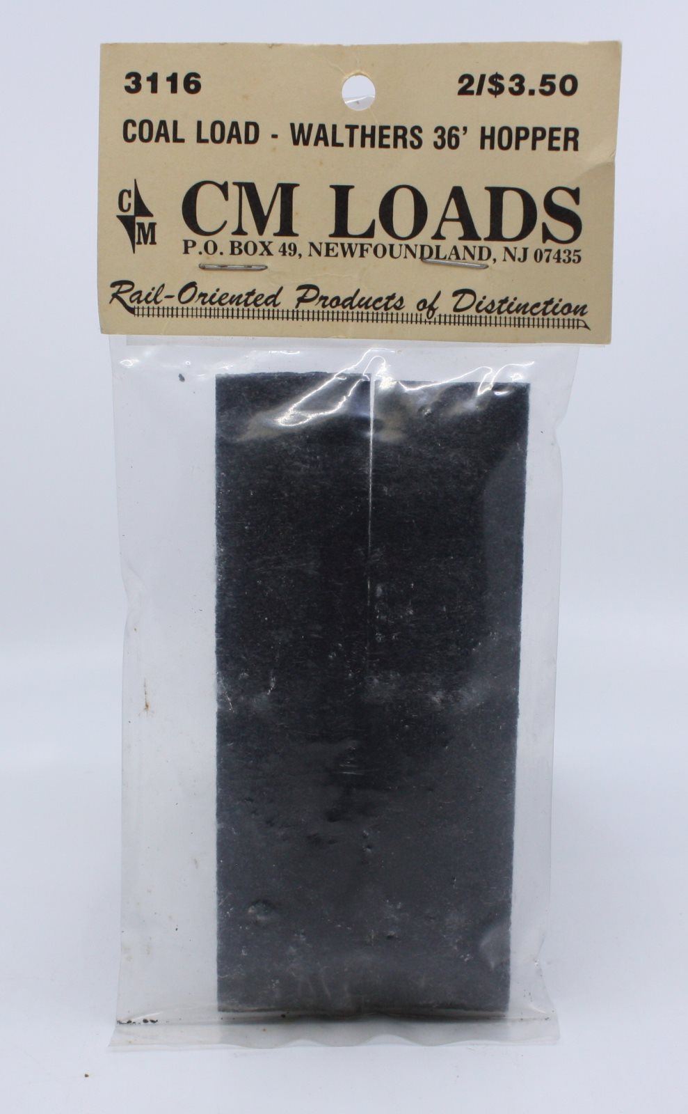 CM Loads 3116 Walthers 36' Hopper Coal Load – Trainz