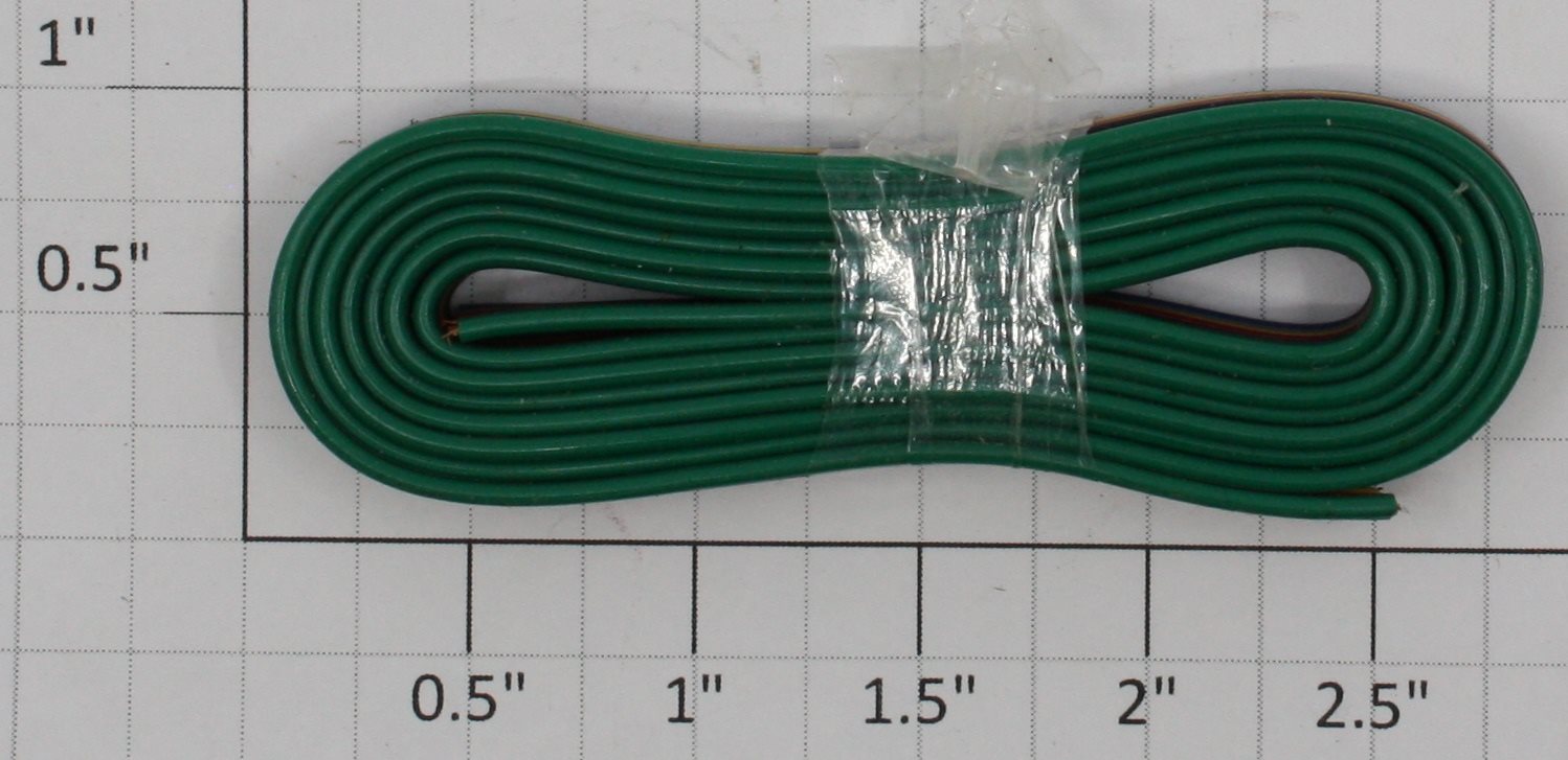 Atlas 1000X-40 22 Gauge 5-Conductor Rainbow Flat Wire – Trainz