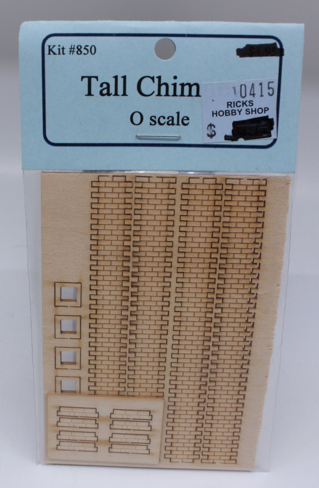 Mount Blue Model Co. 850 O Tall Chimney Wooden Model Kit – Trainz