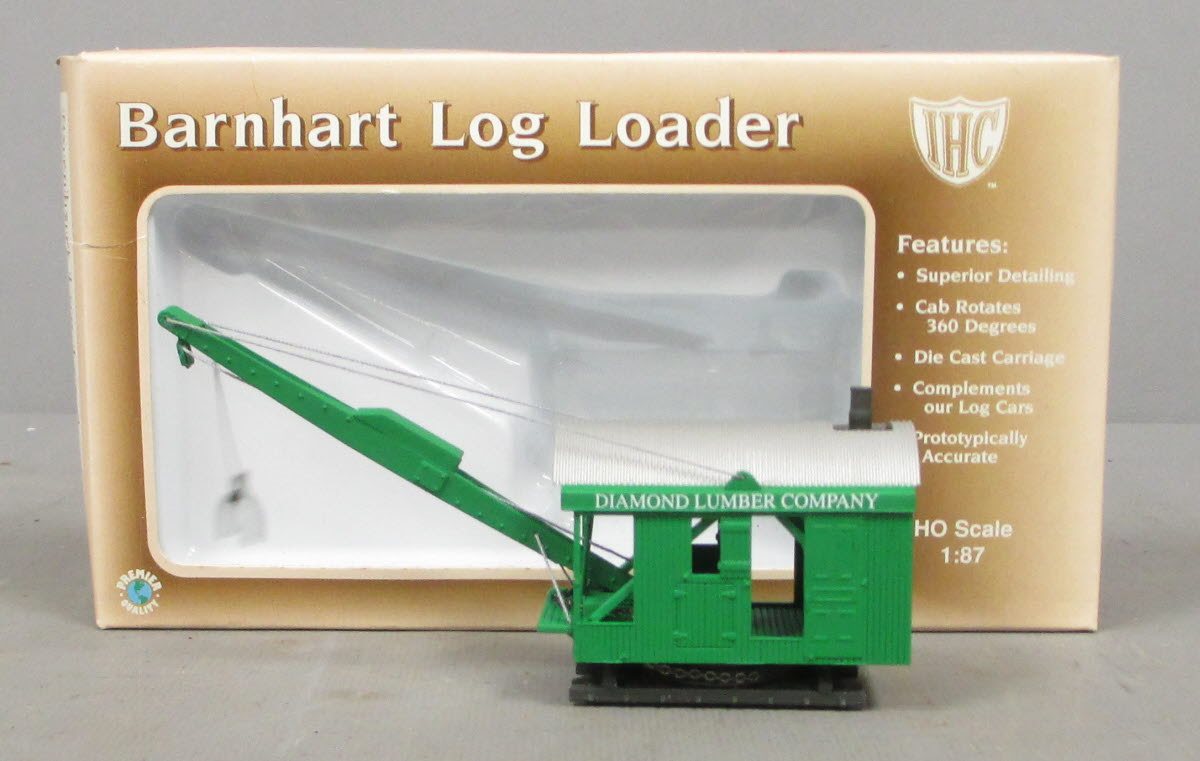 IHC 36007 HO Scale Diamond Lumber Co. Barnhart Log Loader – Trainz