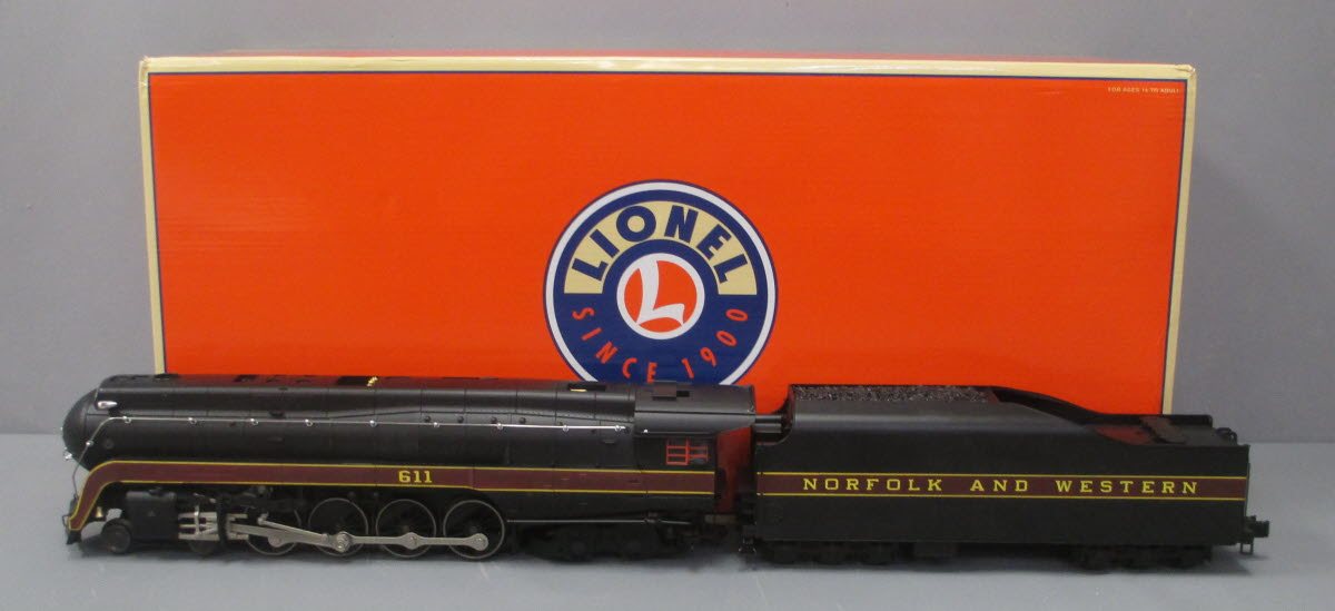 Lionel 1931360 N&W J Class 4-8-4 Steam Locomotive w/Legacy #611(BTO ...