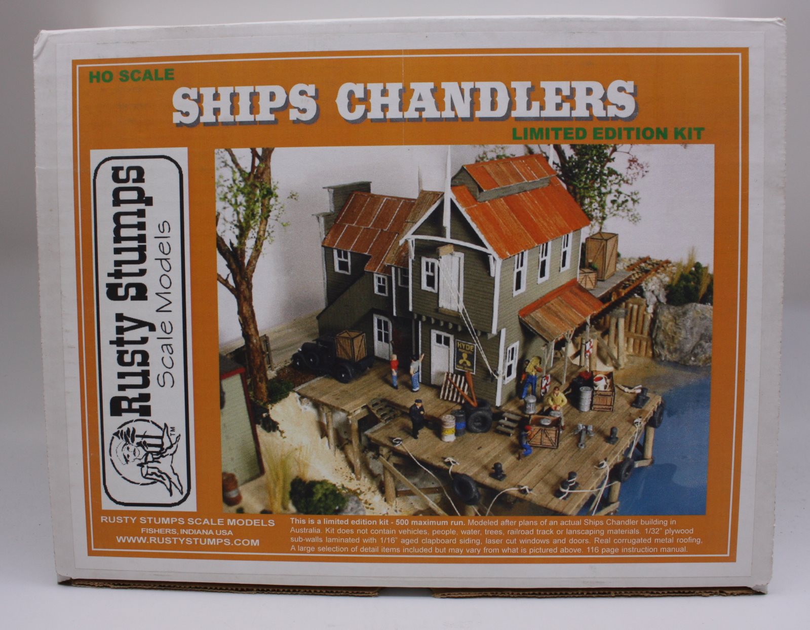 Rusty Stumps HO Ships Chandlers Limited Edition Model Building Kit – Trainz